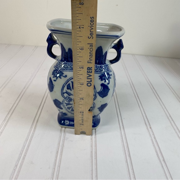 Three Hands | Accents | Three Hands Corp Chinoiserie Blue White Floral ...